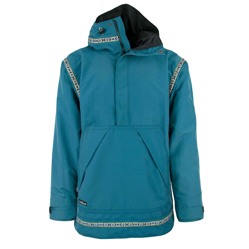 Expedition Shell Anorak Partial Zip (Men's)-Made in Ely, MN.