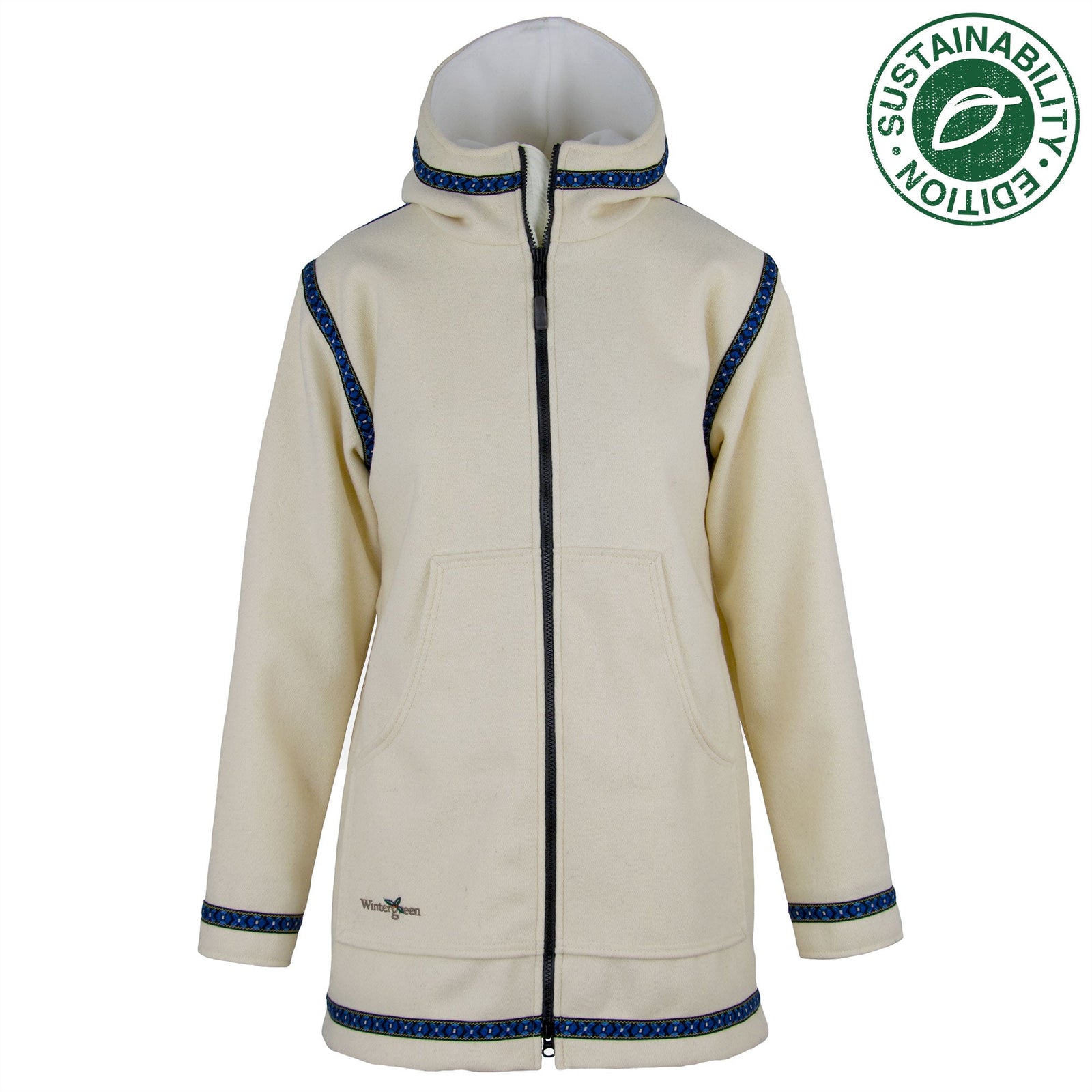 Sustainability Wool Northwind Coat-Made in Ely, MN.