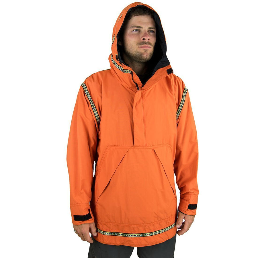 Expedition Shell Anorak Partial Zip (Men's)-Made in Ely, MN.