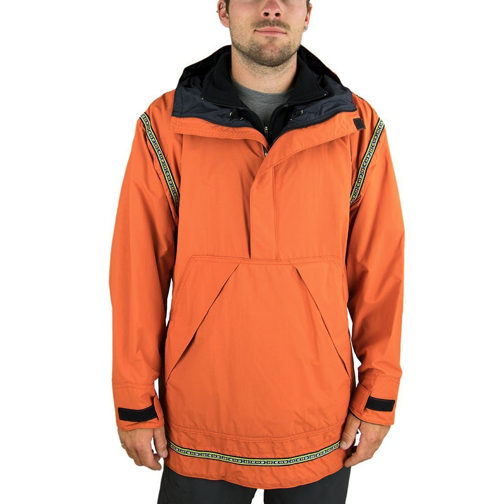 Expedition Shell Anorak Partial Zip (Men's)-Made in Ely, MN.