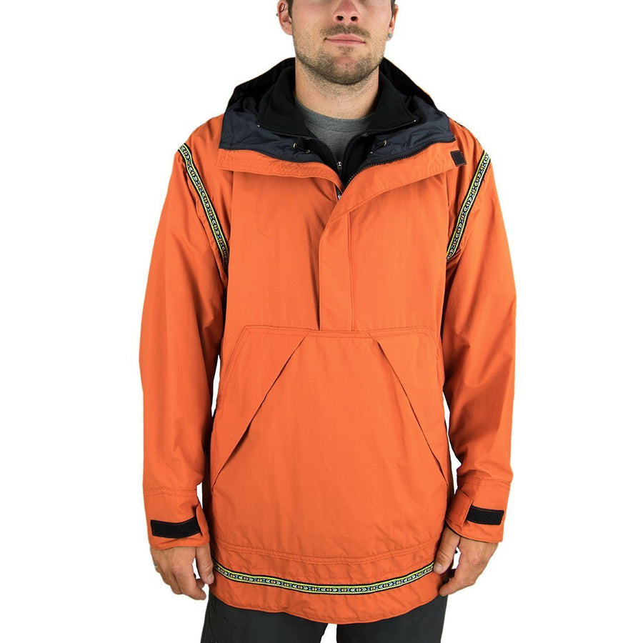 Expedition Shell Anorak Partial Zip (Men's)-Made in Ely, MN.
