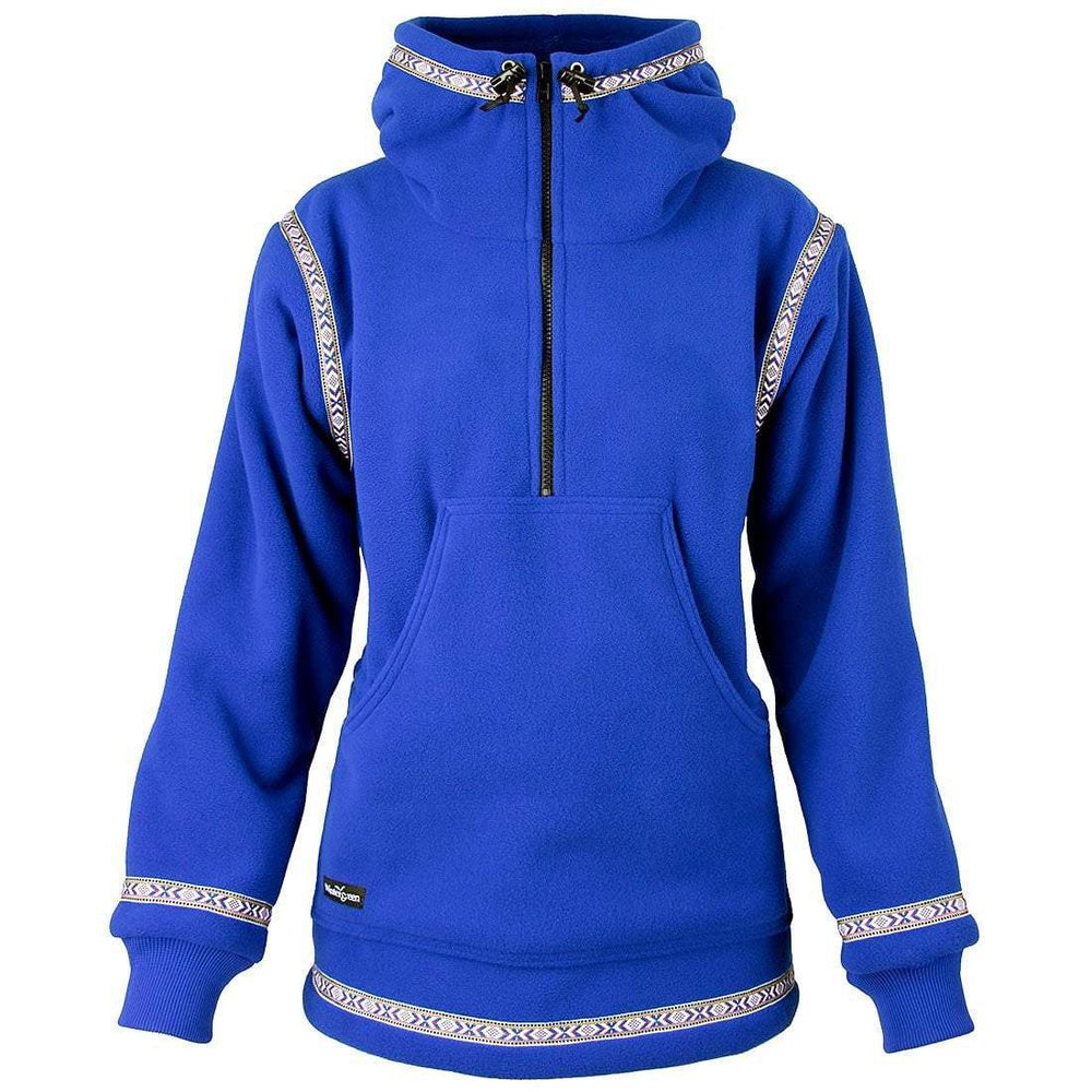 Expedition Fleece Anorak Partial Zip (Women's)-Made in Ely, MN.