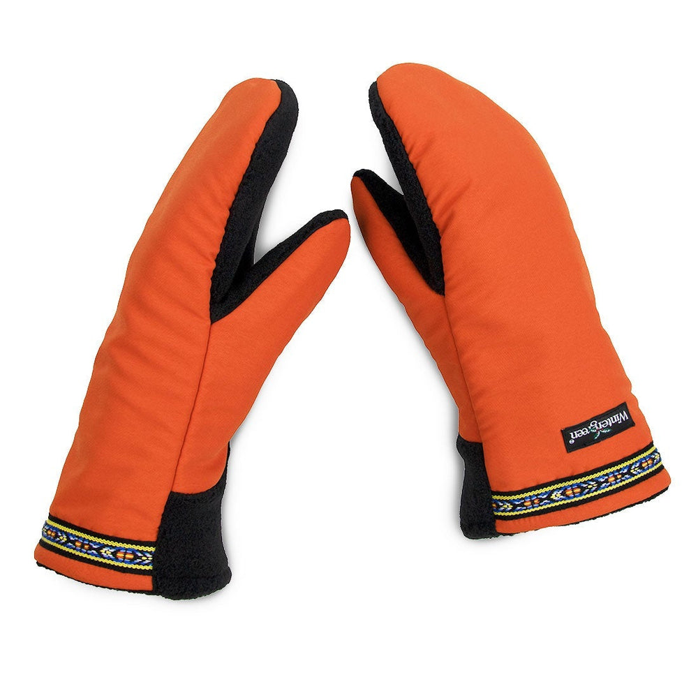 Wintergreen Mittens (Unisex)-Made in Ely, MN.