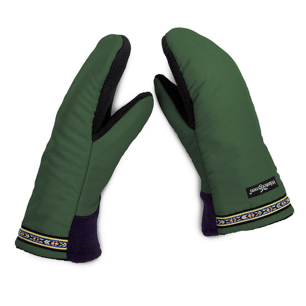 Wintergreen Mittens (Unisex)-Made in Ely, MN.